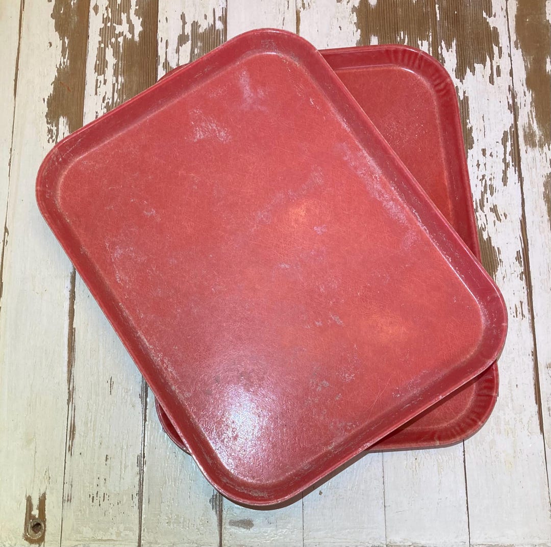 1970s Groovy Lunch Trays set of 2 - Etsy