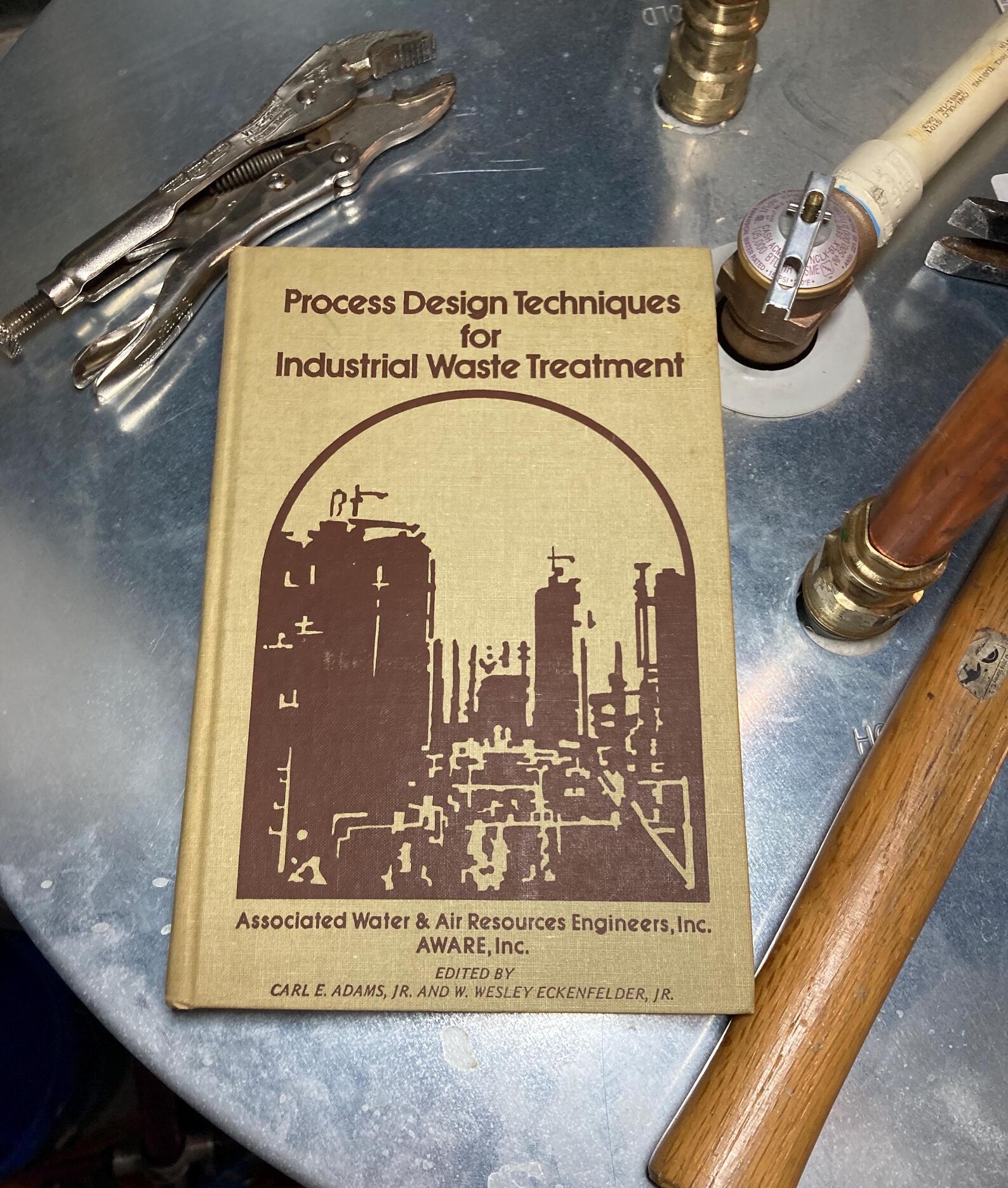 Vintage Process Design Techniques for Industrial Waste Treatment Book ...