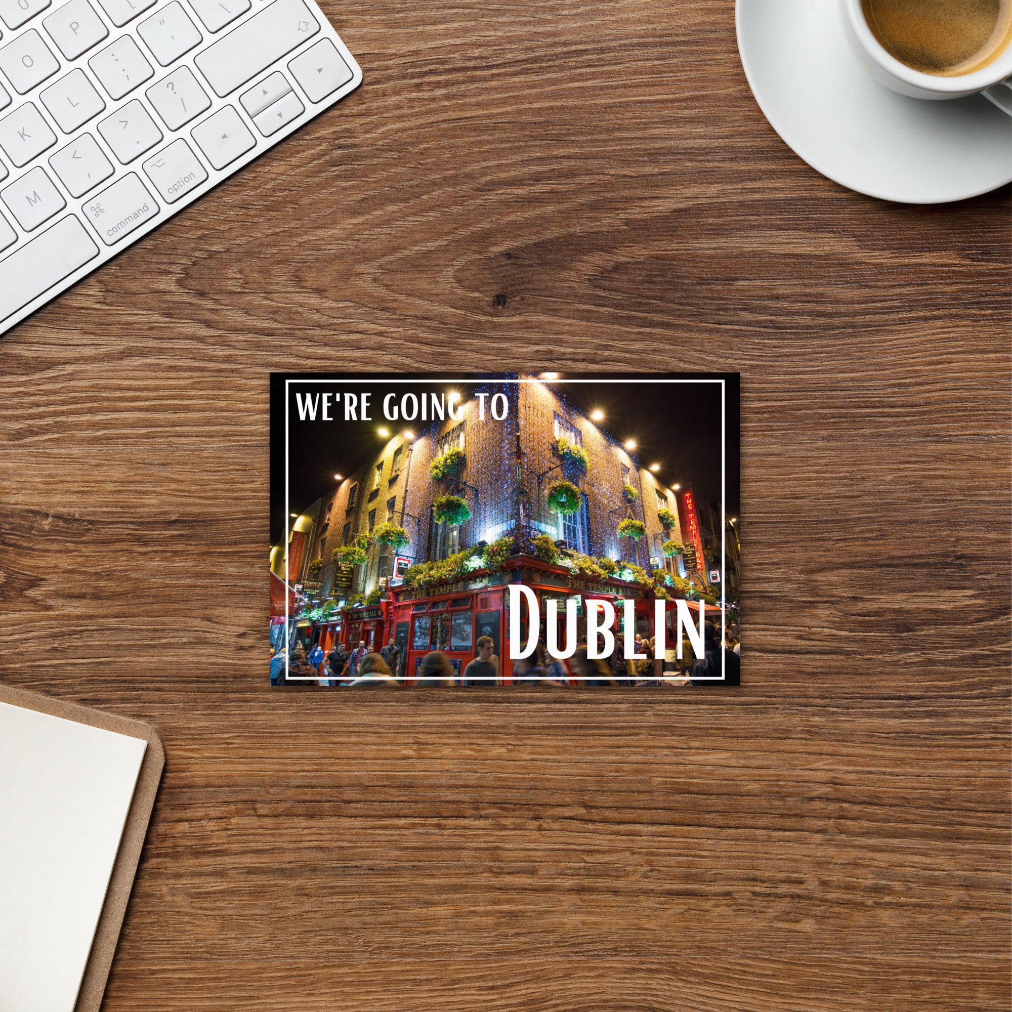 We're Going to Dublin - Surprise Trip Gift Reveal Standard Size ...