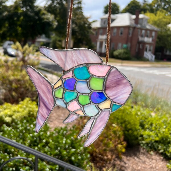 Stained Glass Fish - Etsy