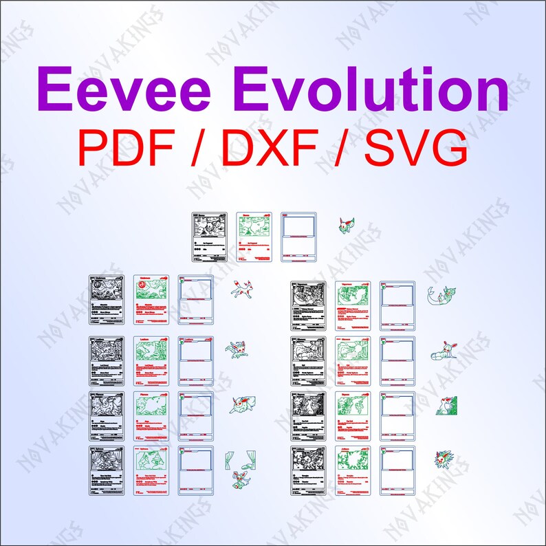 SWSH Edition Eevee Collection Pokemon 9 Card Bundle Glaceon Sylveon ...