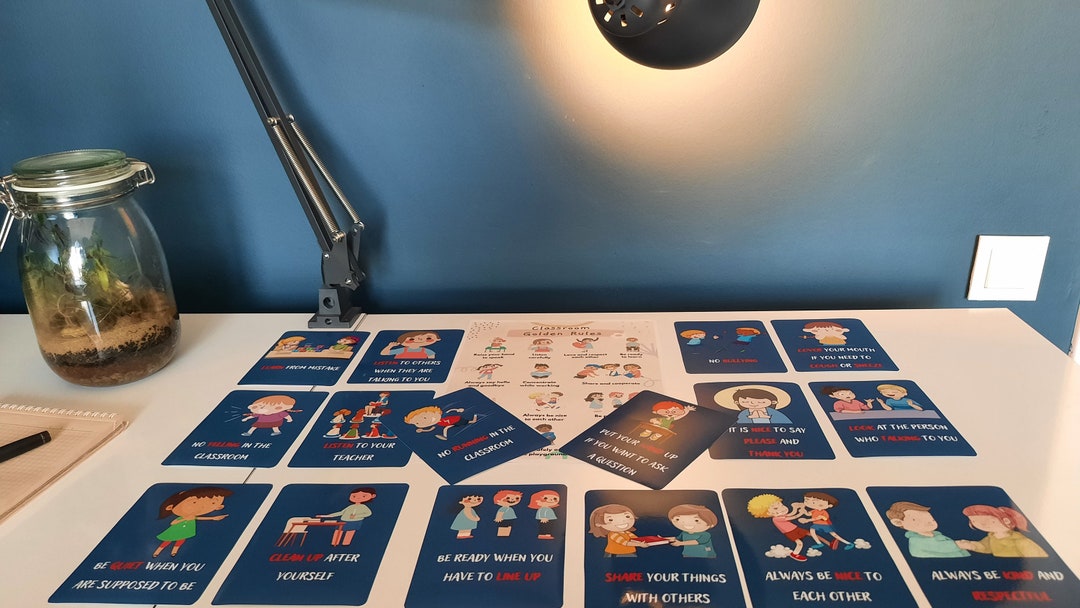 Classroom Rules Posters, Class Expectations, Bulletin Board ...