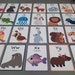 Animal Alphabet Animal A-Z Alphabet Cards Animal A-Z Gift - Etsy