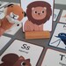 Animal Alphabet Animal A-Z Alphabet Cards Animal A-Z Gift - Etsy