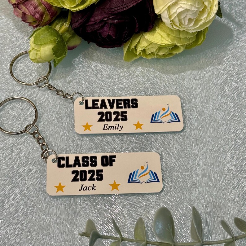 School Leaver Class of 2026 Keyring, Year 6 Leavers, Teacher Pupil Gift ...
