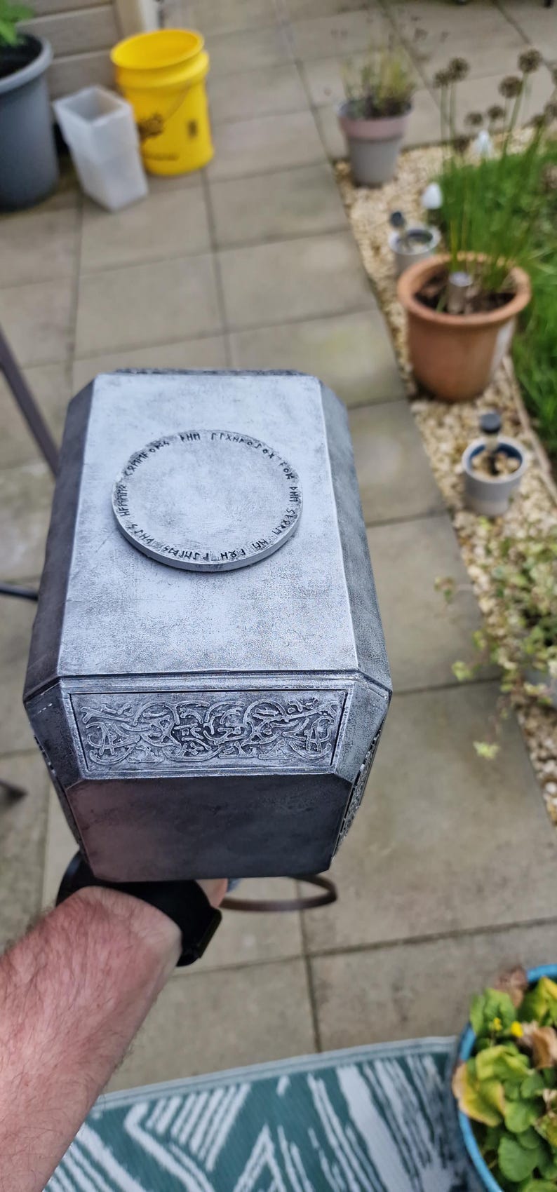 Life Size Thor Hammer, Mjolnir With Stand, 3D Printed in the Uk - Etsy