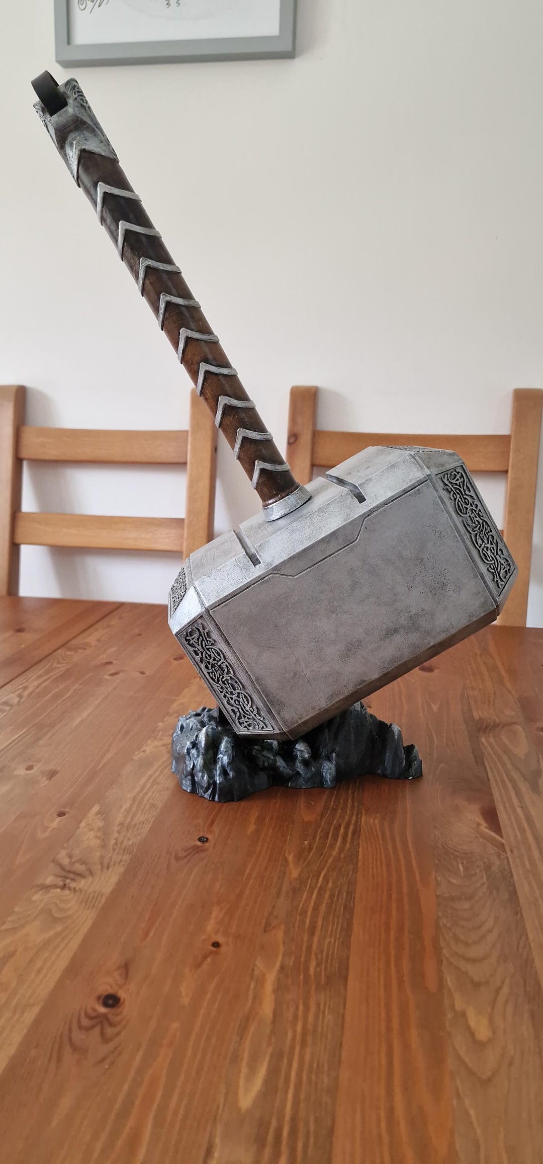 Life Size Thor Hammer, Mjolnir With Stand, 3D Printed in the Uk - Etsy