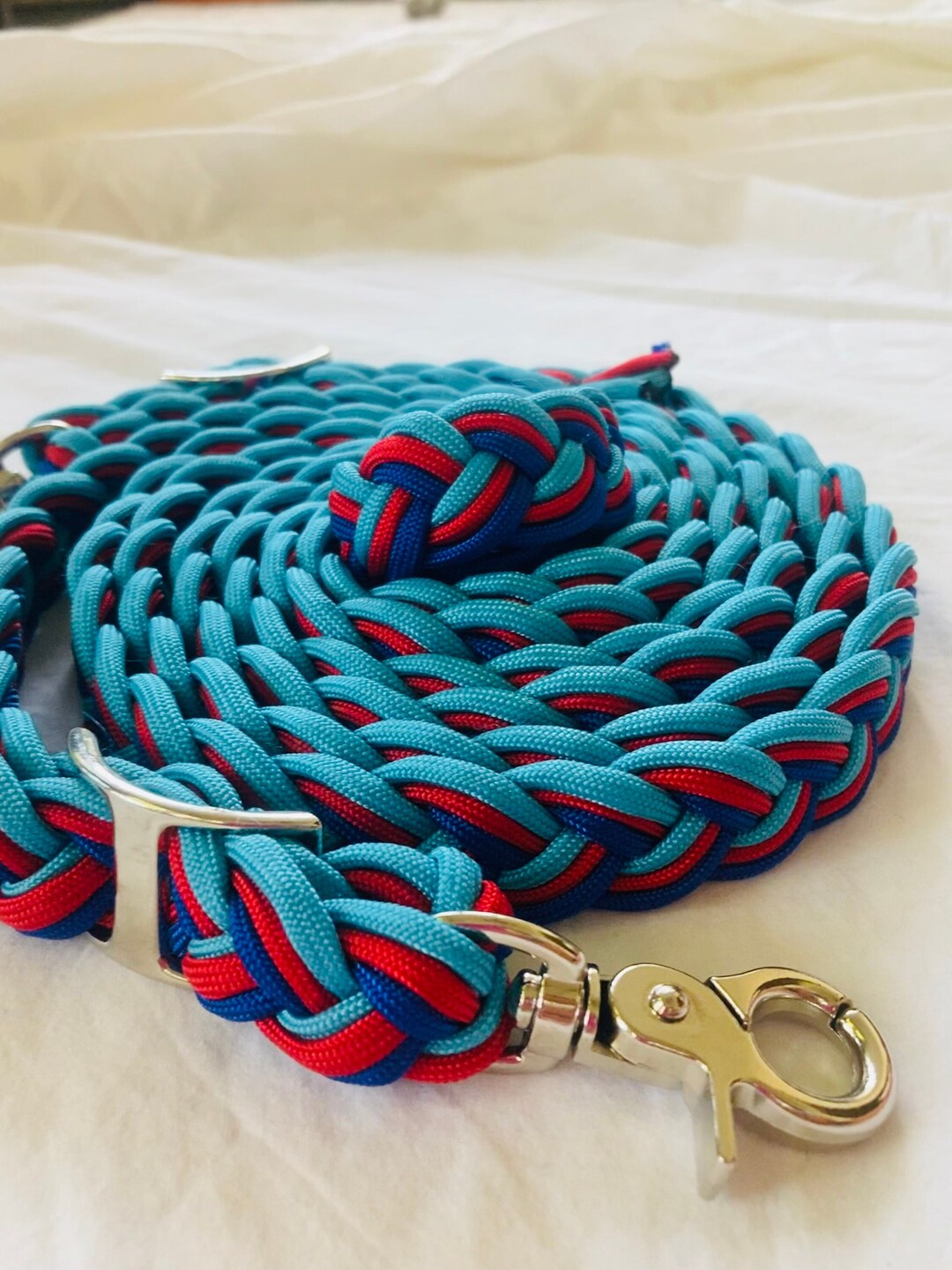 Custom Adjustable Riding Rope Reins - Etsy