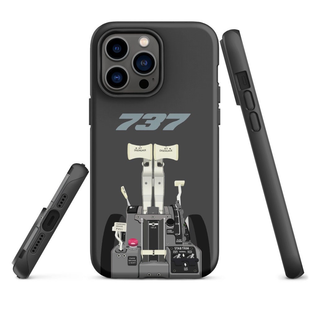Boeing 737 Throttle | Hand Designed Tough Phone Cases, Gift for Pilots ...