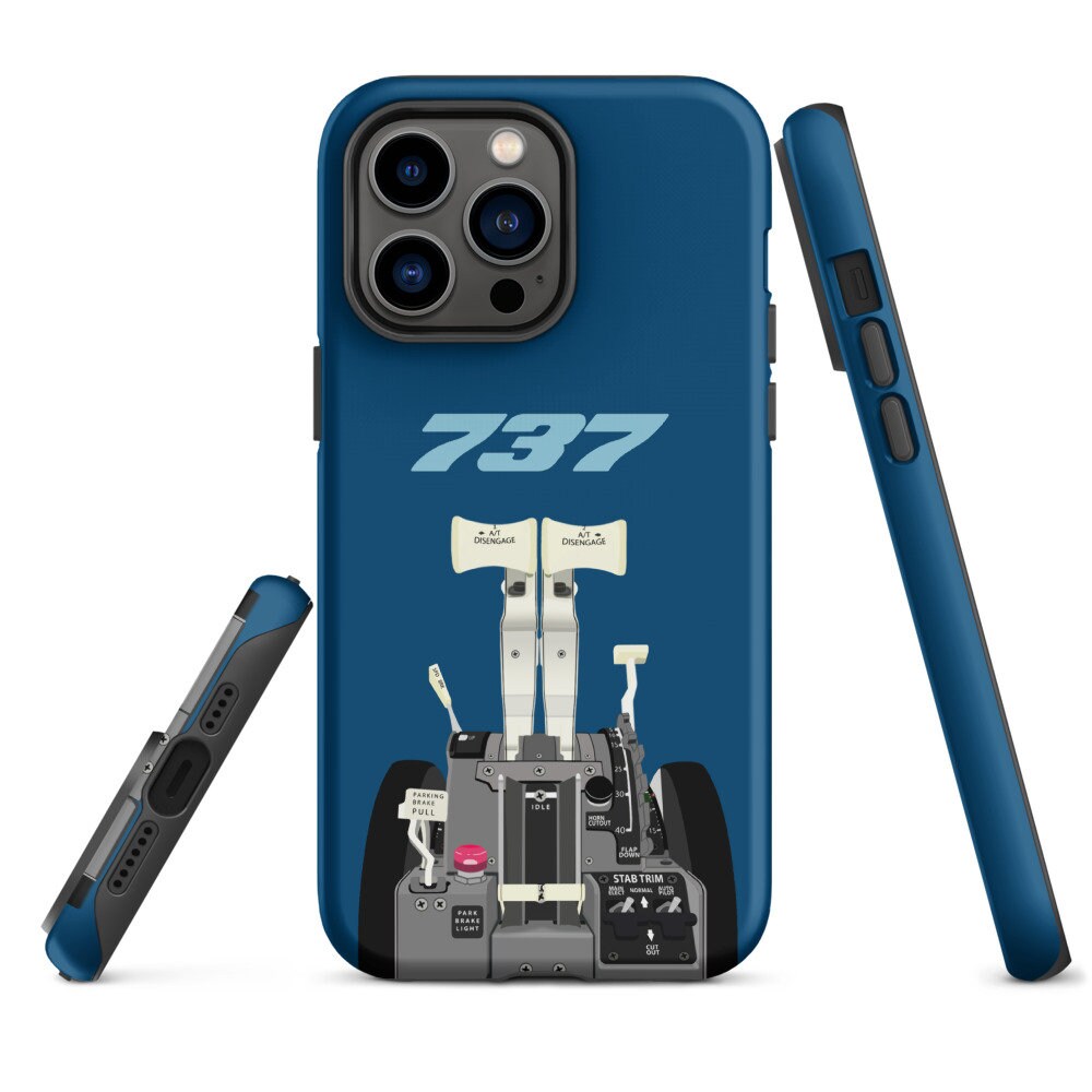 Boeing 737 Throttle | Hand Designed Tough Phone Cases, Gift for Pilots ...