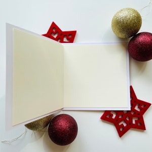 SVG. Christmas Card Svg. Snowflake Card Svg. Cricut Template Svg ...