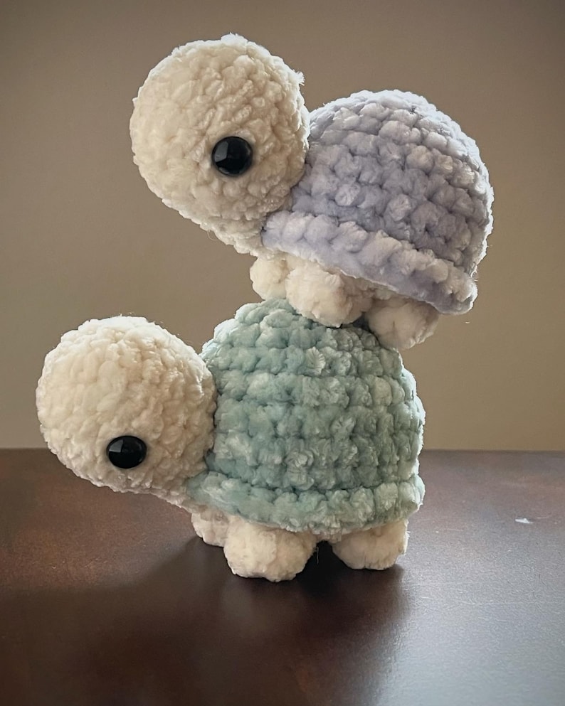 Bob the Baby Turtle Sea Creature Digital Crochet Pattern - Etsy