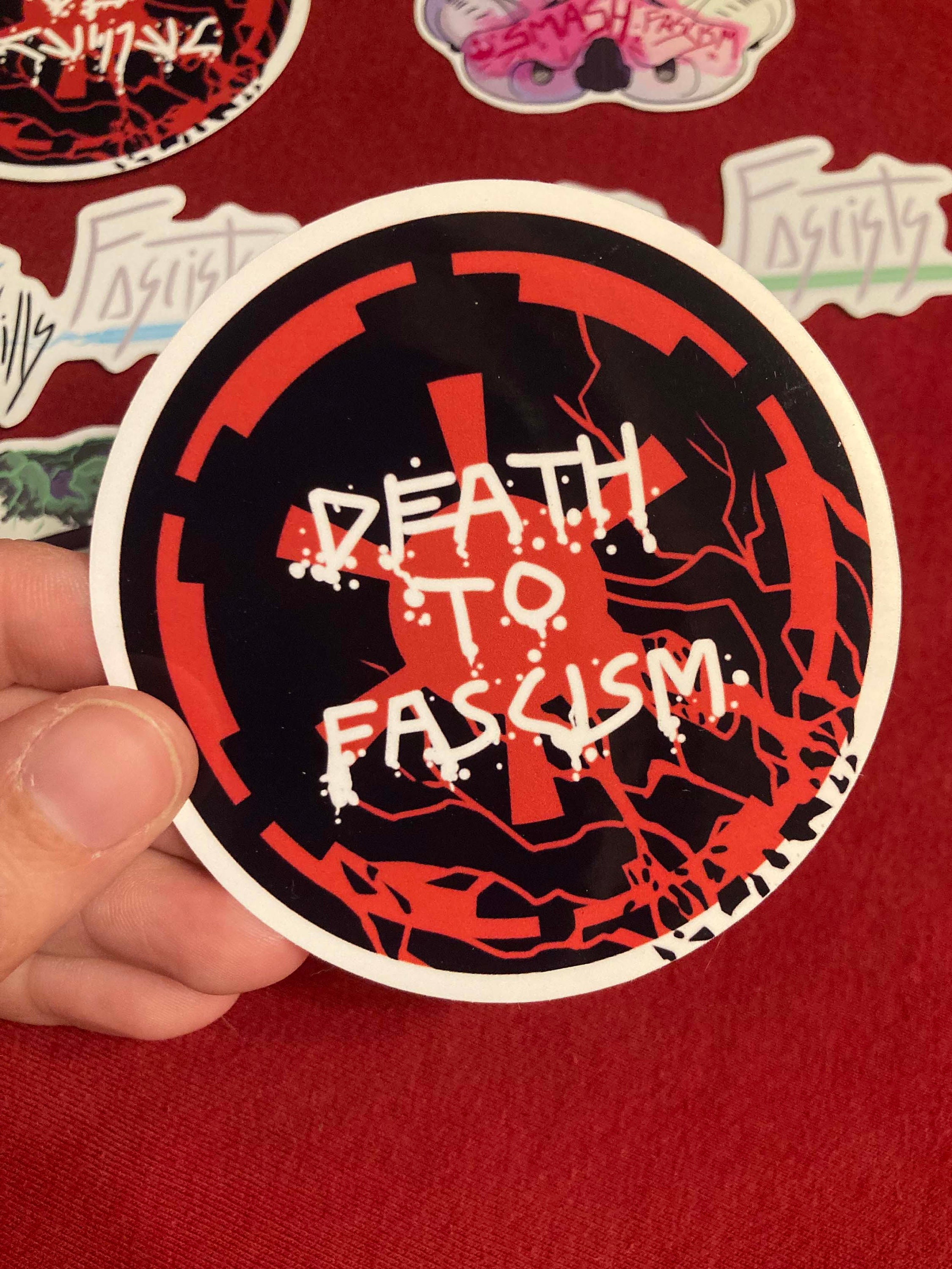 Star Wars Anti-fascist Glossy Vinyl Stickers - Etsy