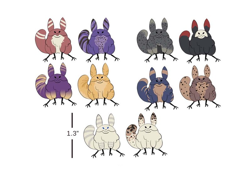 Star Wars Tooka/loth Cat Weatherproof Matte Sticker Set - Etsy