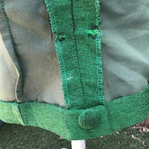 Vintage 1950s Cropped Metallic Green Jacket - Etsy