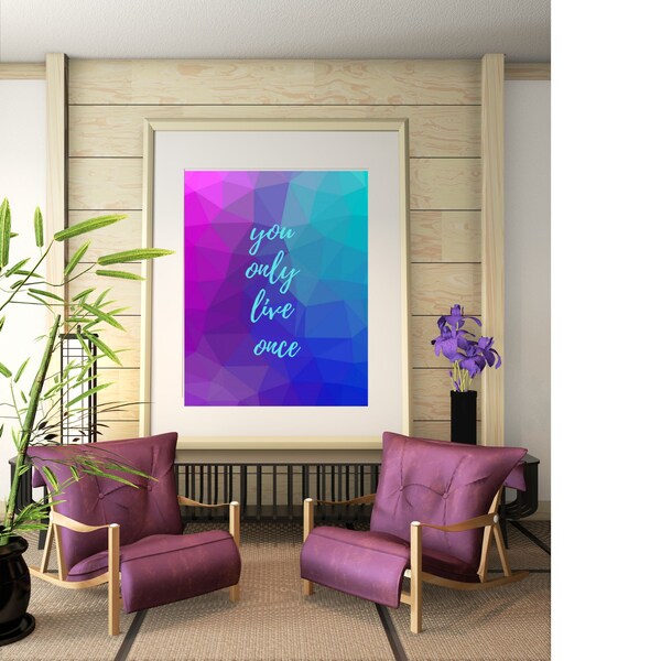 Yolo Poster - Etsy