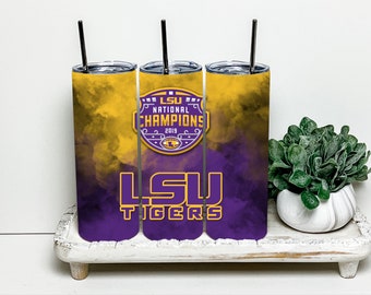 Lsu Tumbler Wrap Svg - Etsy