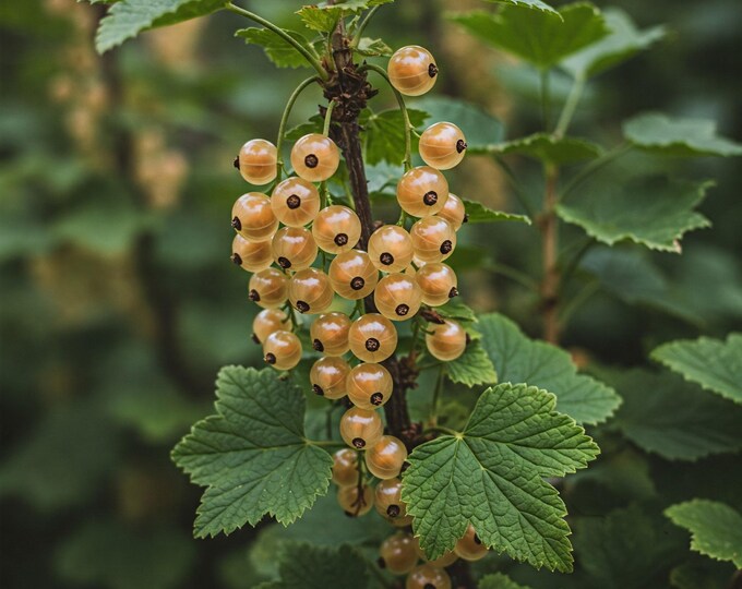 Imperial White Currant Plant Fruiting Bush Edible Berry LIVE PLANT - Etsy