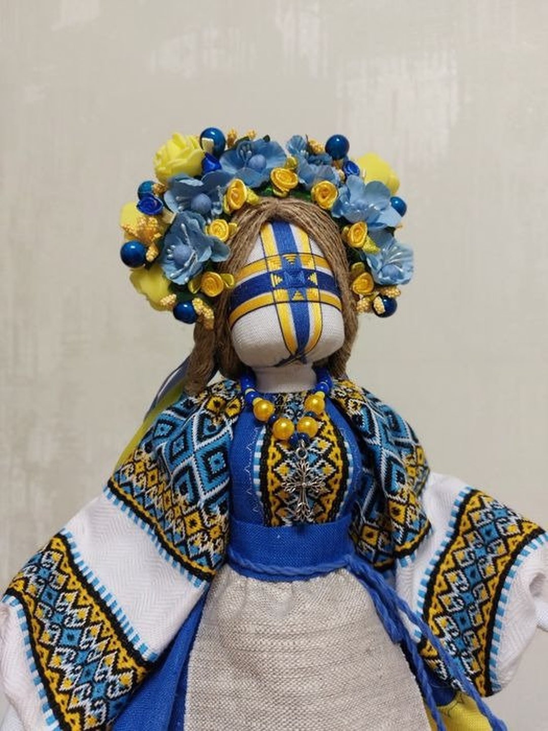 Motanka Doll "beregynya of Ukraine" Hand Embroidery for House ...