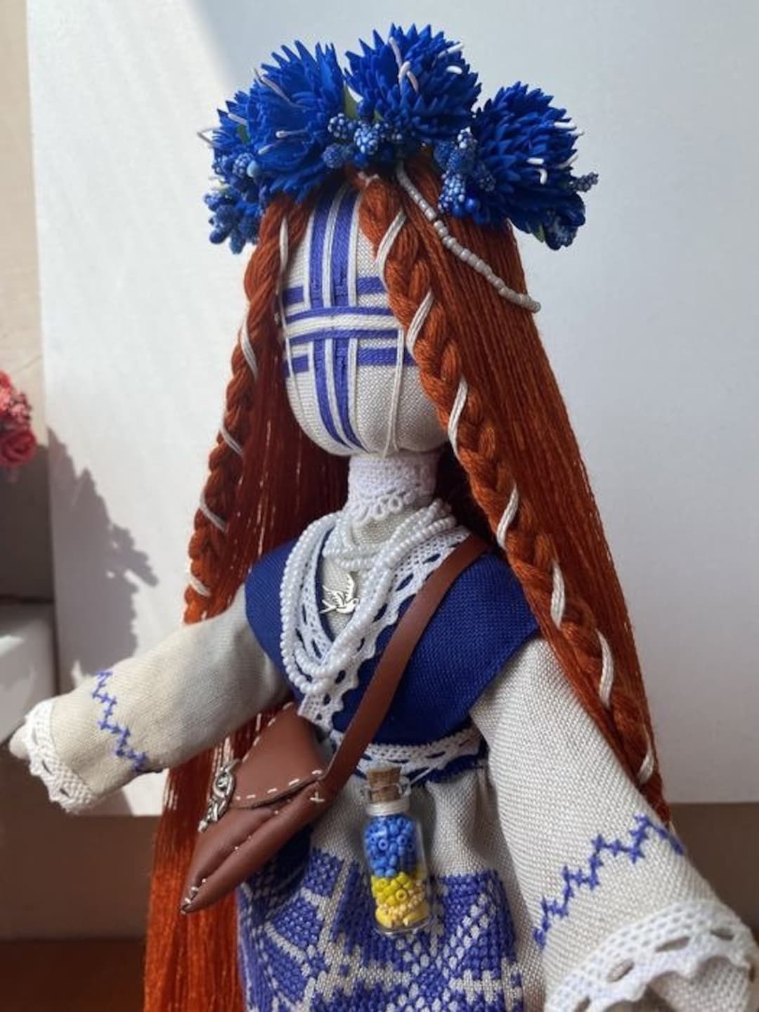 EXCLUSIVE Motanka Doll- Bereginya "voloshka", Handmade Poppy is the ...