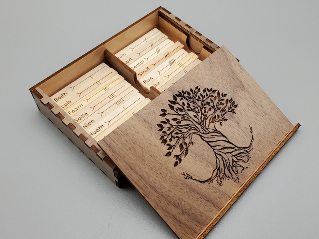 Ogham Rune Boxed Set - Etsy