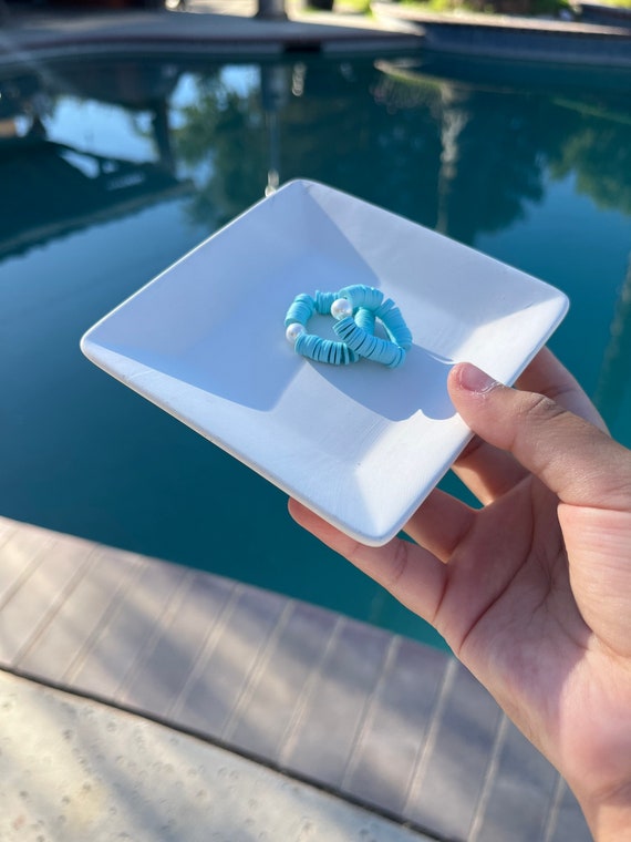 Blue Pearl Ring - Etsy