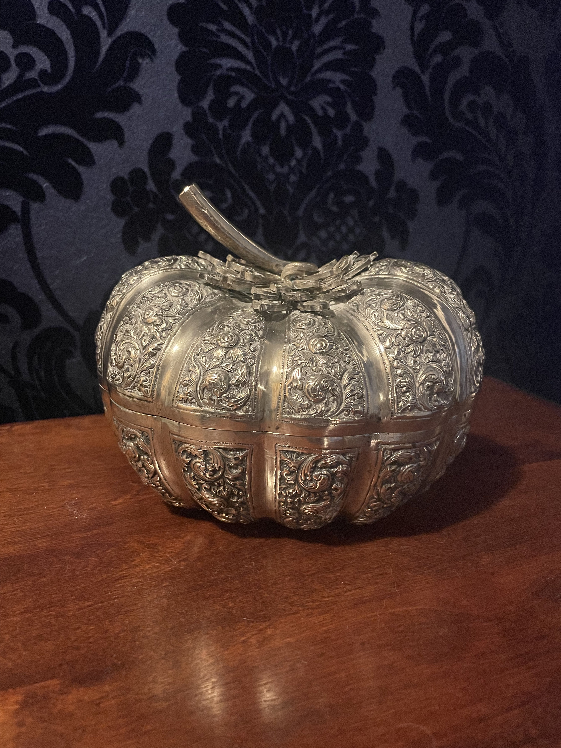 A Cambodian Silver Betel Box - Etsy