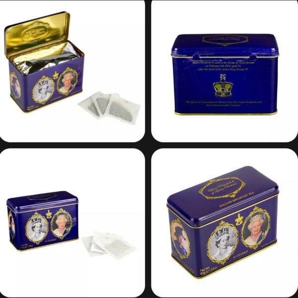 British Tea Tin - Etsy
