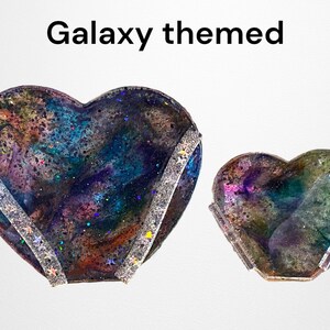 Galaxy Space Themed Vanity Tray Set Soap Dispenser Toothbrush Holder ...