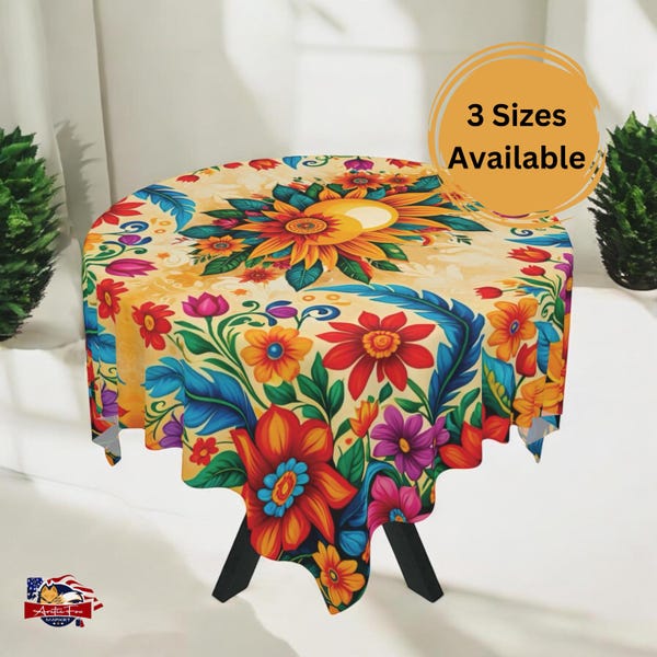 Mexican Table Cloth - Etsy