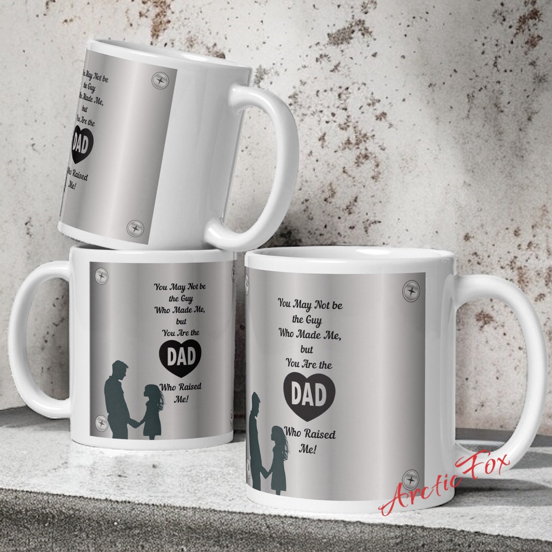 Father and Daughter Silhouette 'you Are the Dad Who Raised Me' Perfect ...