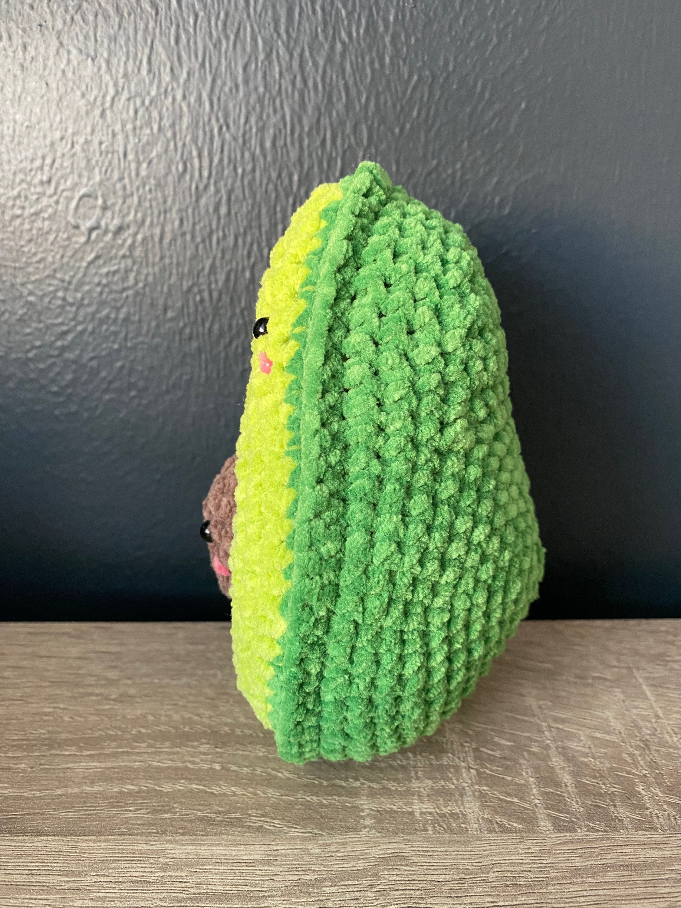 Crochet Avocado Plushie Amigurumi - Etsy