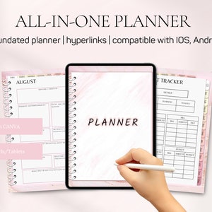 All-in-one Planner Planner, Printable Life Planner, Goodnotes Planner ...