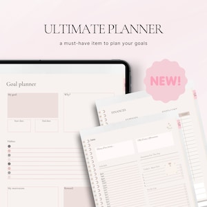 All-in-one Planner Planner, Printable Life Planner, Goodnotes Planner ...