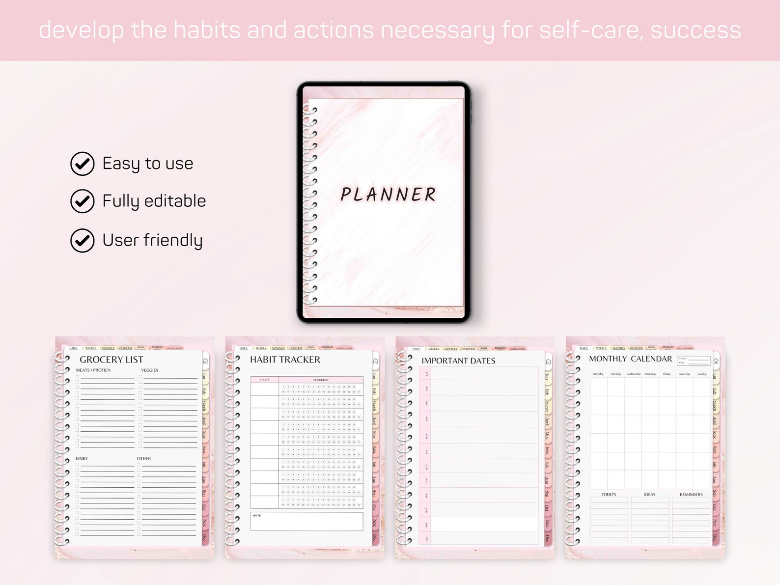All-in-one Planner Planner, Printable Life Planner, Goodnotes Planner ...
