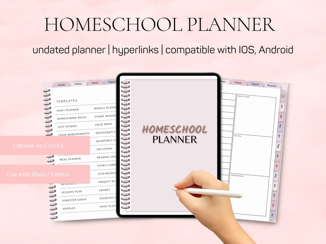 Home School Planner, Homeschool Planner Pages, Homeschool Planner ...