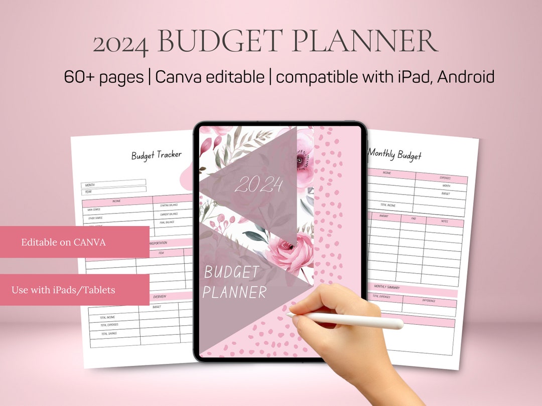 2024 Budget Planner, Financial Management, Finance Template Planner ...
