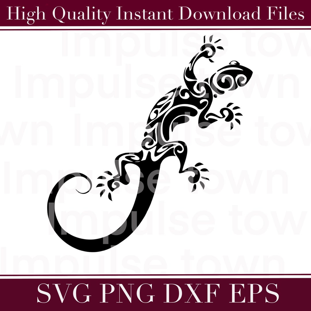 Lizzard Svg - Etsy