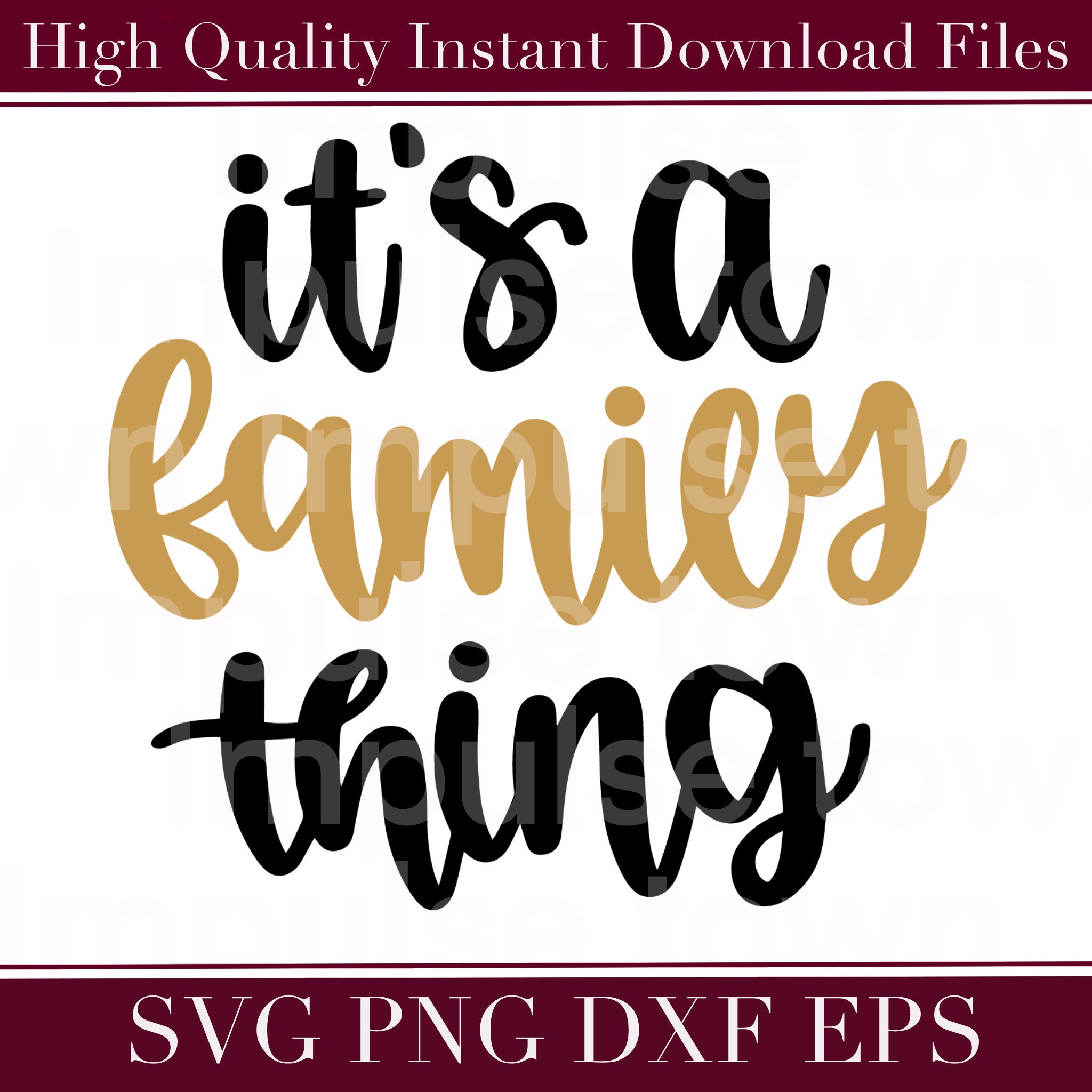 Its a Family Thing SVG - Etsy