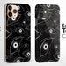 Creepy Eyes Phone Case Horror Witchy Cover for iPhone 15 Pro Max 14 ...