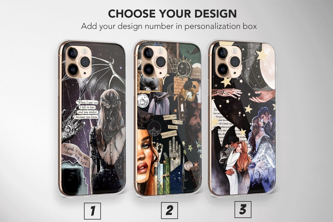 Acotar Phone Case Aesthetic Night Court Symbol Acomaf Cover for iPhone ...