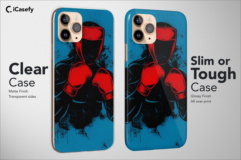 Boxing Phone Case Aesthetic Sports Box Cover for iPhone 17 Pro Max 16 ...
