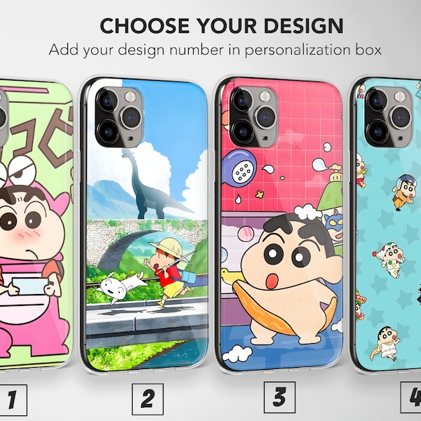 Crayon Shin Chan Phone Case - Etsy