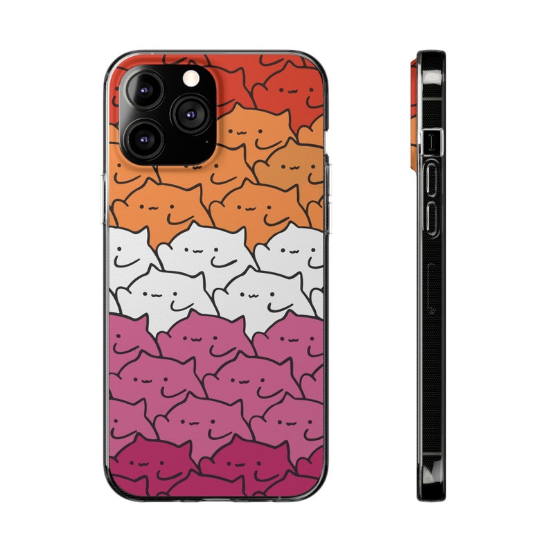LGBT Lesbian Subtle Lineart Pride Phone Case Bi Aesthetic - Etsy