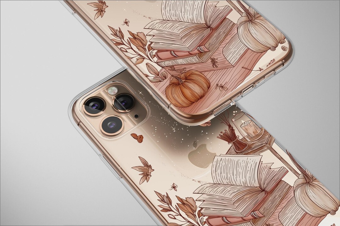 Clear Enchanted Autumn Reading Nook Art Phone Case Cover for iPhone 17 ...