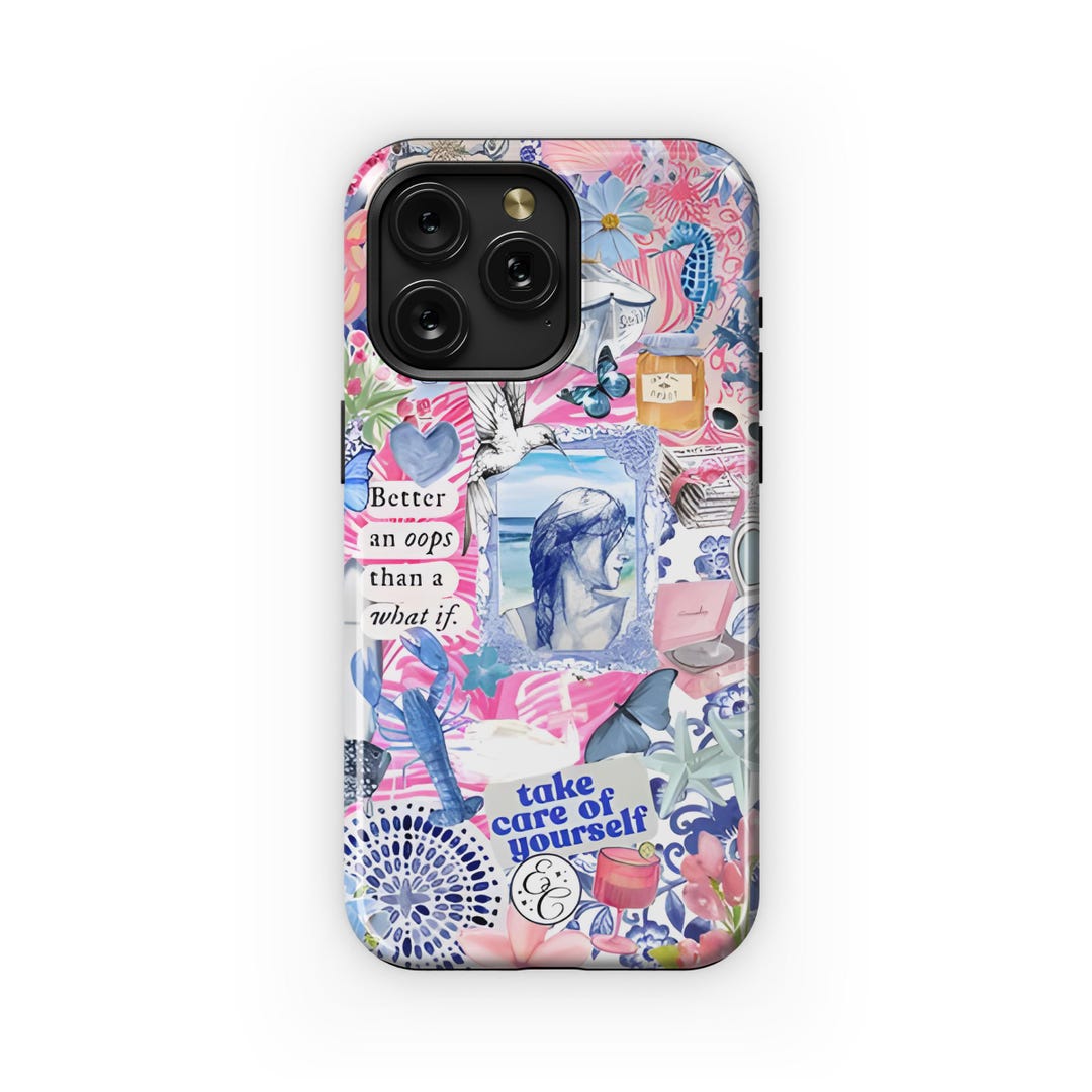 Coquette Collage Cute Preppy Phone Case for iPhone 17 Pro Max 16 Plus ...