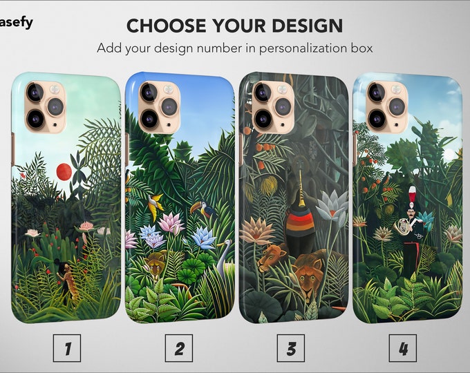 Henri Rousseau the Equatorial Jungle Canvas Print Wall Art,rousseau ...