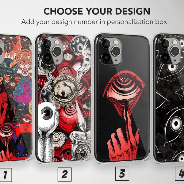 Horror Phone Case Eyes - Etsy