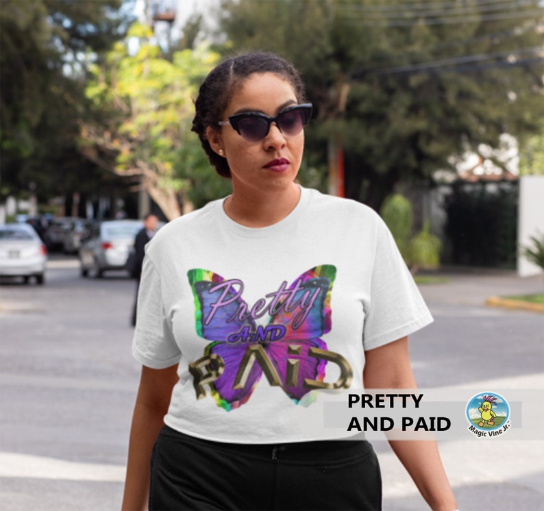 Pretty and Paid, V2, Butterfly, CEO Boss Woman, Small Business Owner ...