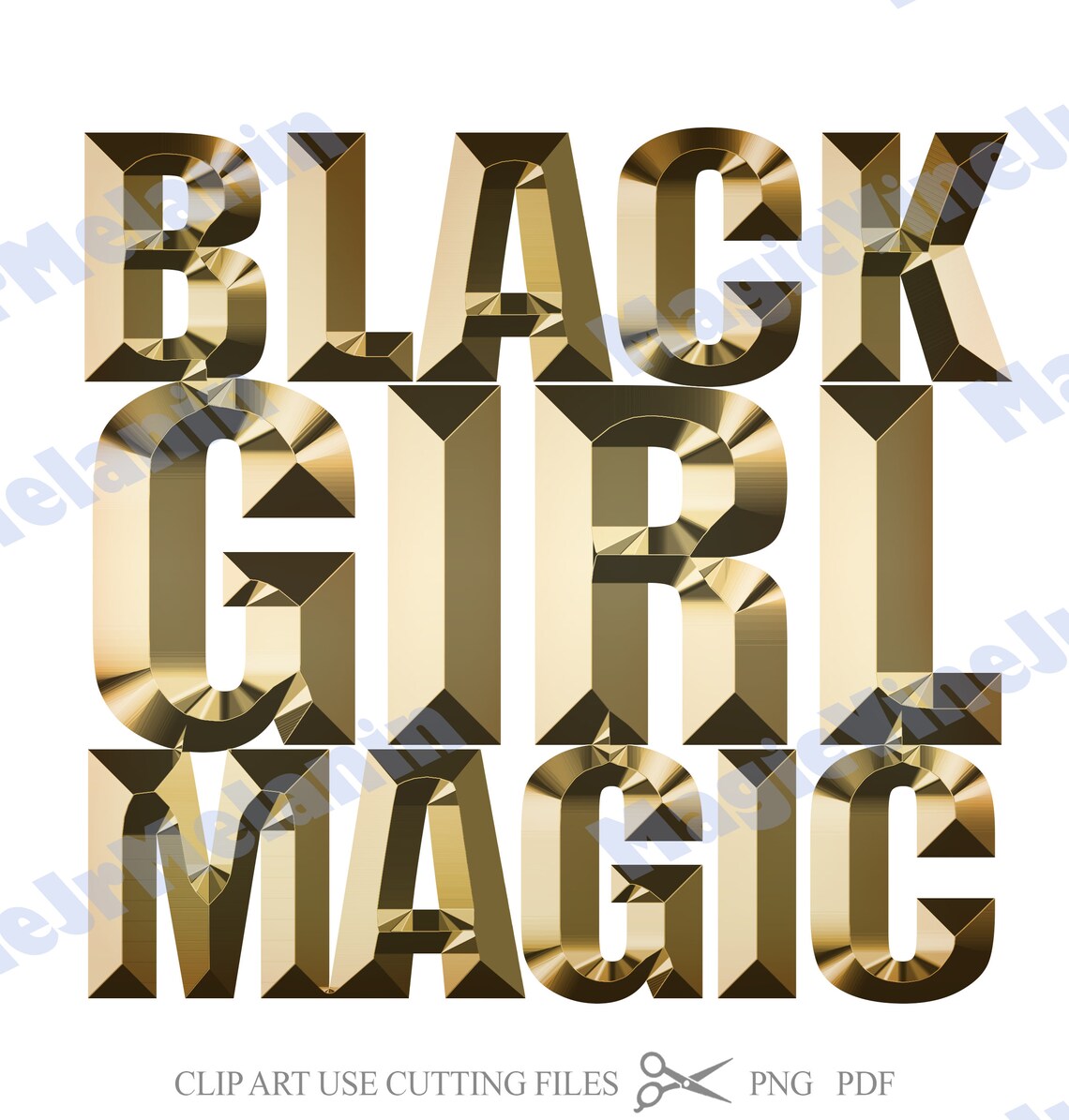 BLACK GIRL MAGIC gold Logo, Black Woman, Pdf, Png, Afro Girl Png, Black ...
